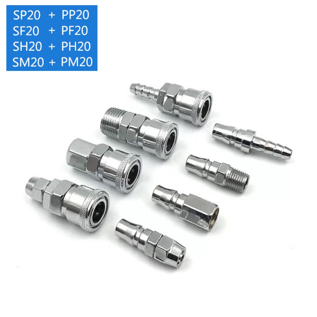 Pneumatic fitting C type Quick connector High pressure coupling PP SP ...
